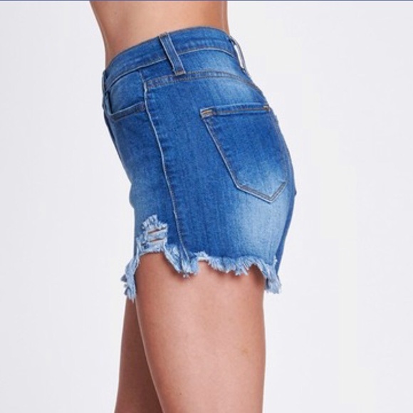 Shorts | Nwt Vibrant Denim Shorts | Poshmark